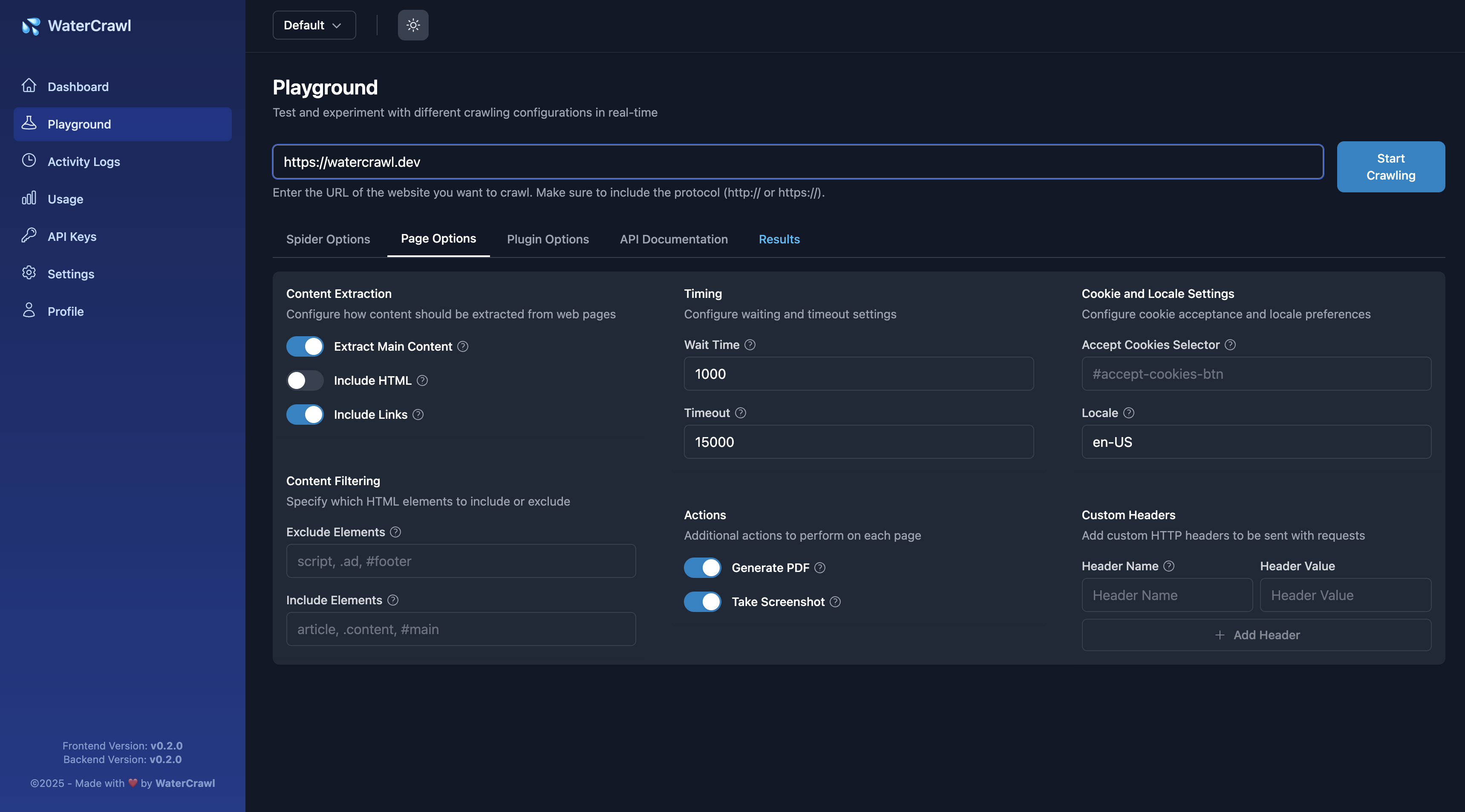 WaterCrawl - Modern Web Crawling Framework